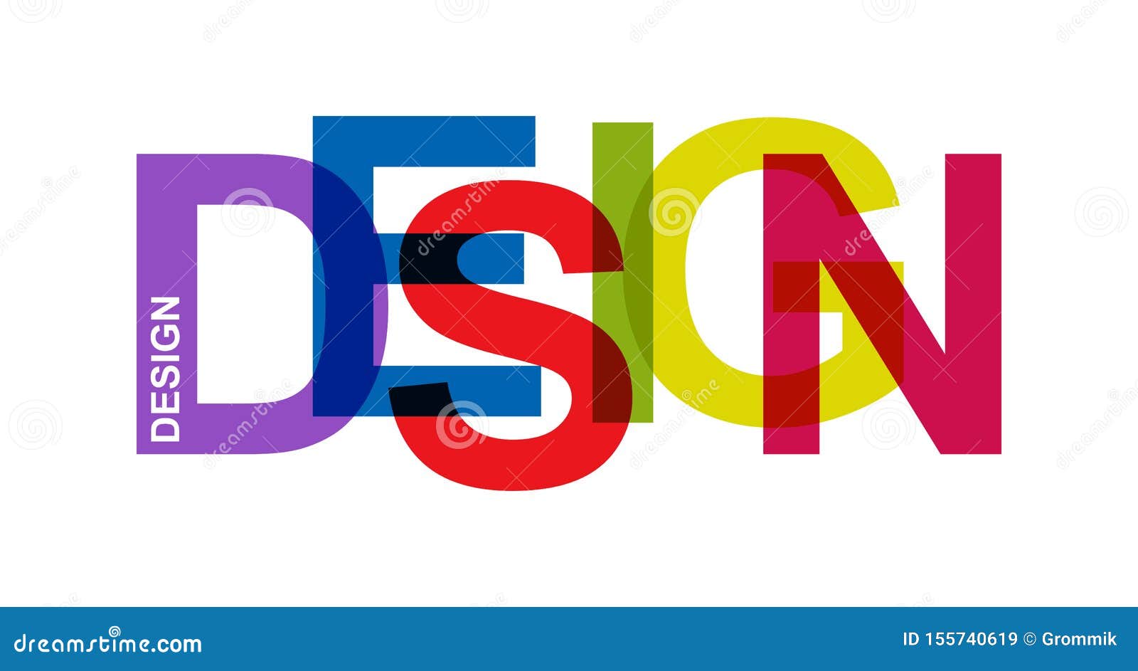 Colored Lettering DESIGN for Decoration and Design Stock Vector ...