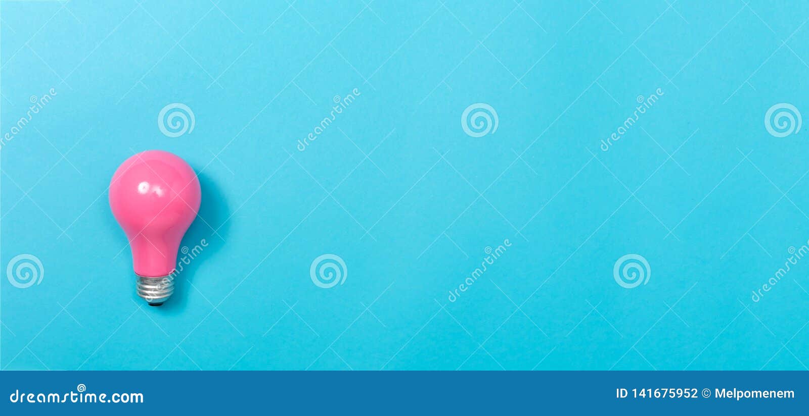 Colored light bulb stock photo. Image of overhead, object - 141675952