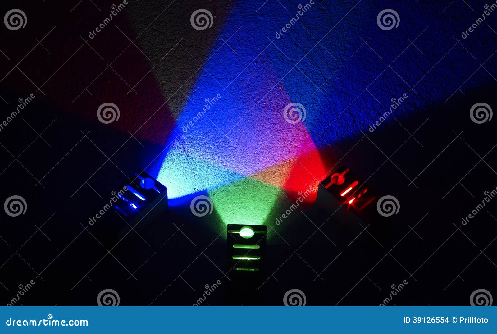 Colored light stock photo. Image of mixing, lightbulb - 39126554