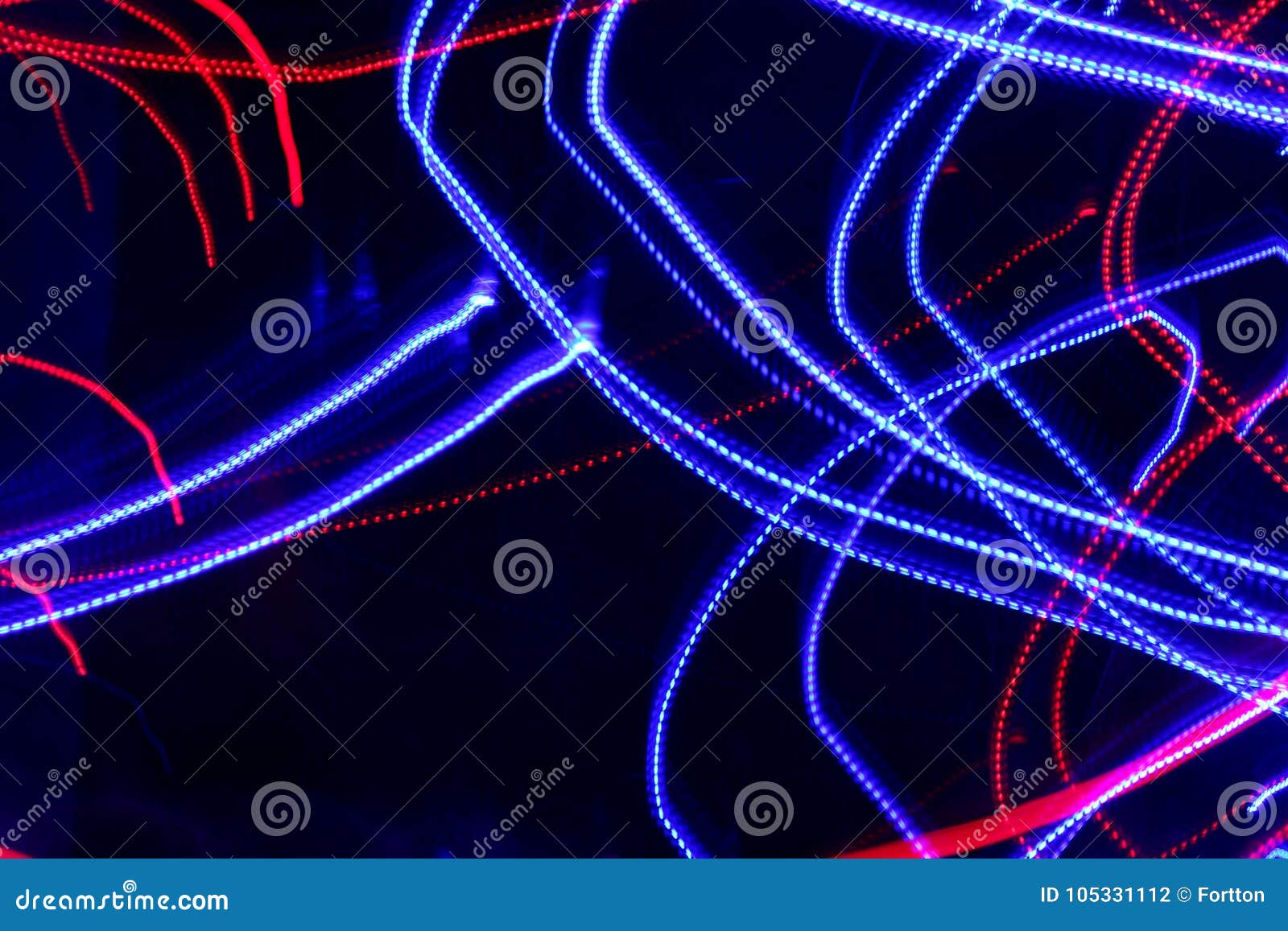 Colored Light Textures. Abstract Background of Light Lines Stock Photo ...