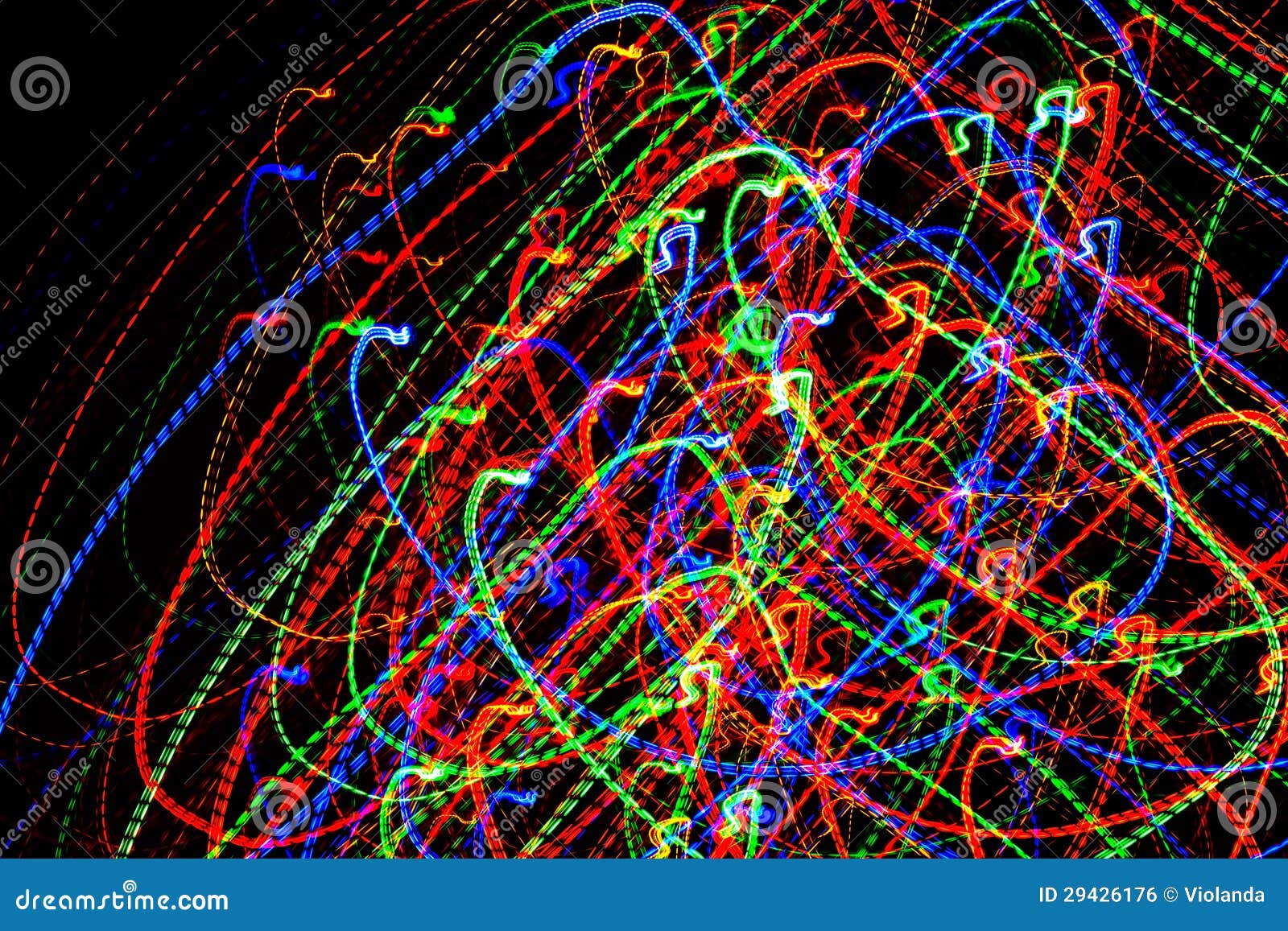 Colored lighting effects stock illustration. Illustration of background ...