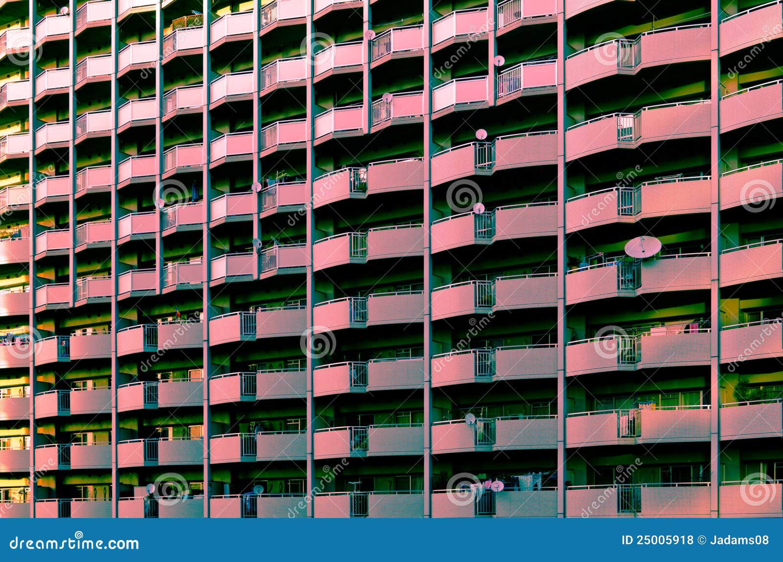 Colored lined building stock photo. Image of multicolored - 25005918