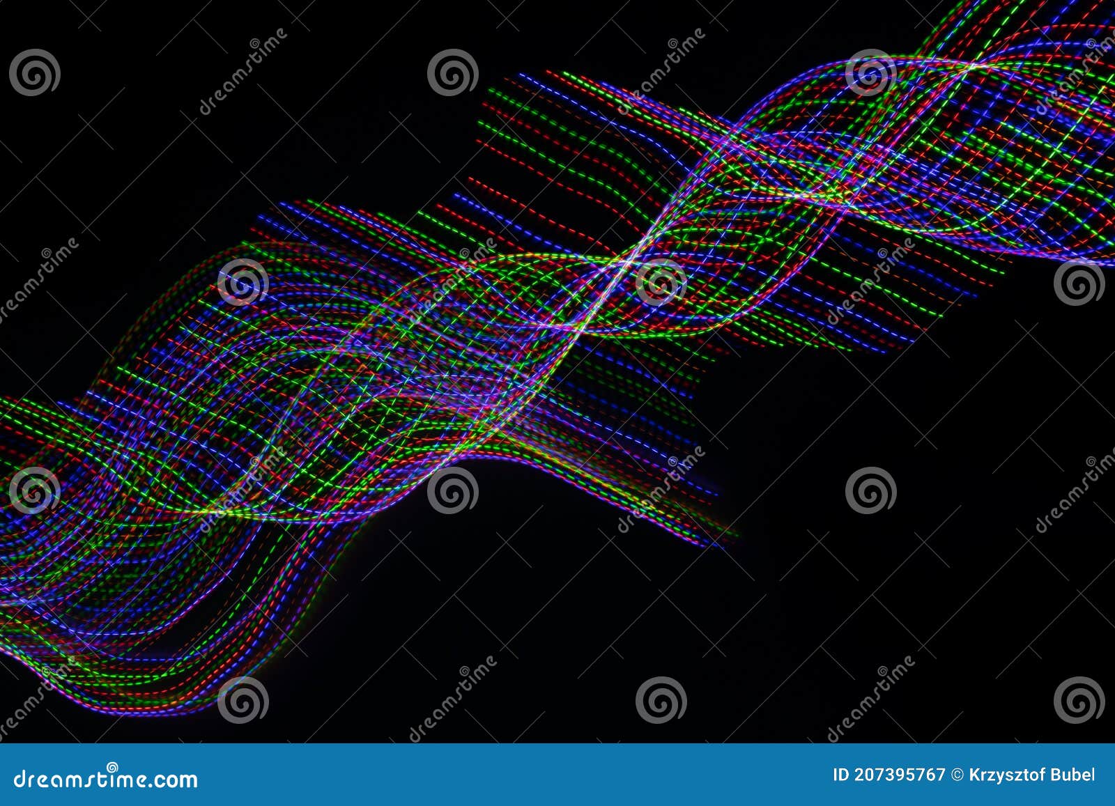 Colored Lines on a Black Background. Textura Stock Illustration ...