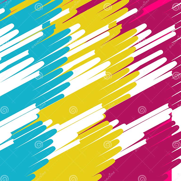 Colored Lines Geometric Abstract Background Stock Vector - Illustration ...