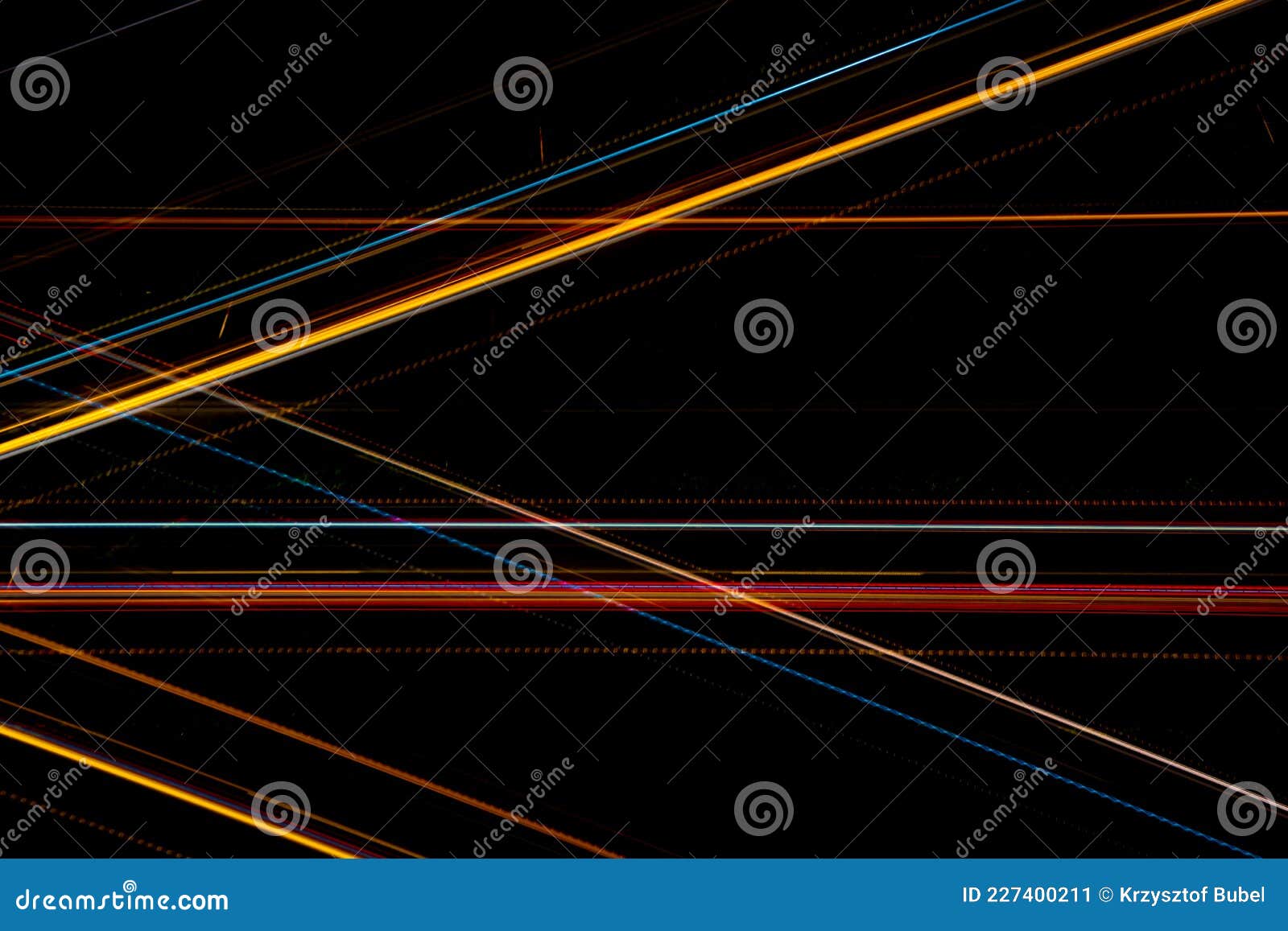 Colored Lines Of Light On A Black Background.textura Stock Image ...