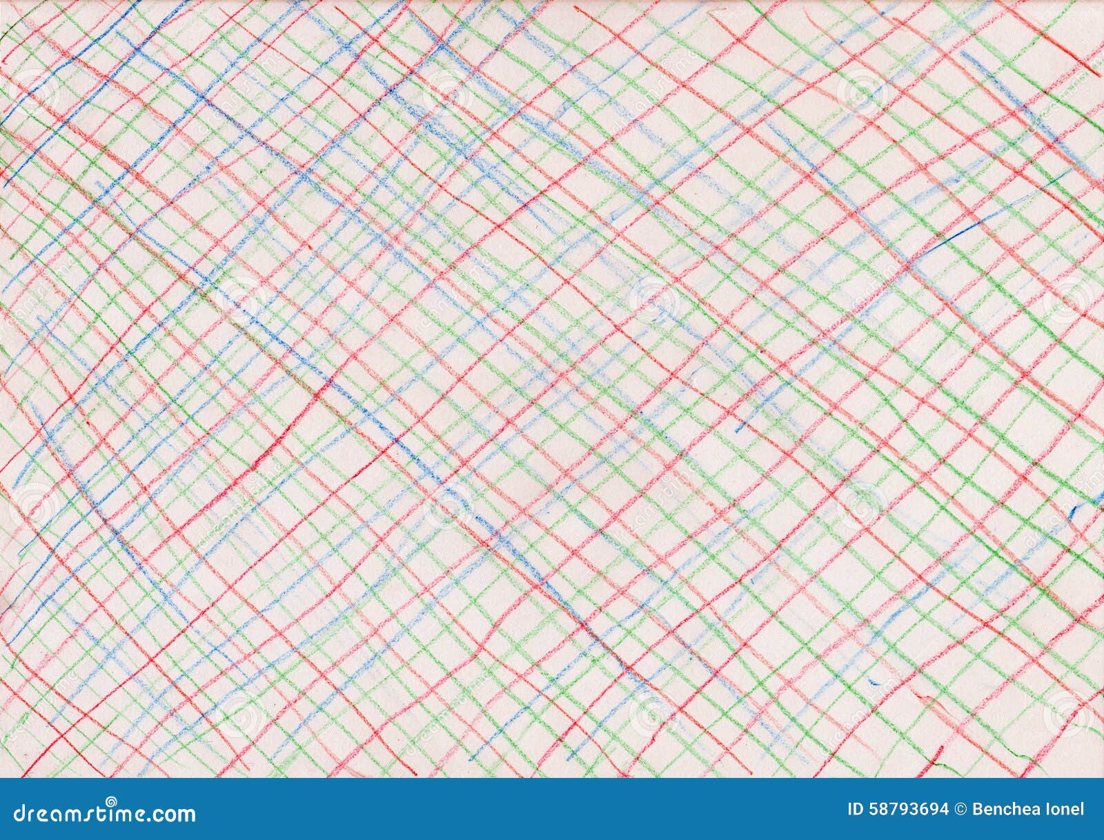 Colored Lines on Paper Background Stock Illustration - Illustration of ...