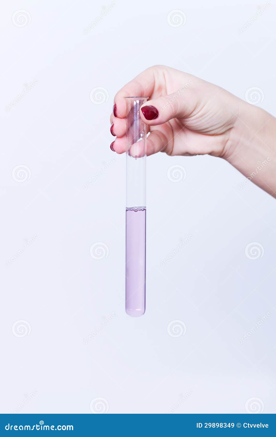 Test tube in hand stock image. Image of pink, care, medicine - 29898349