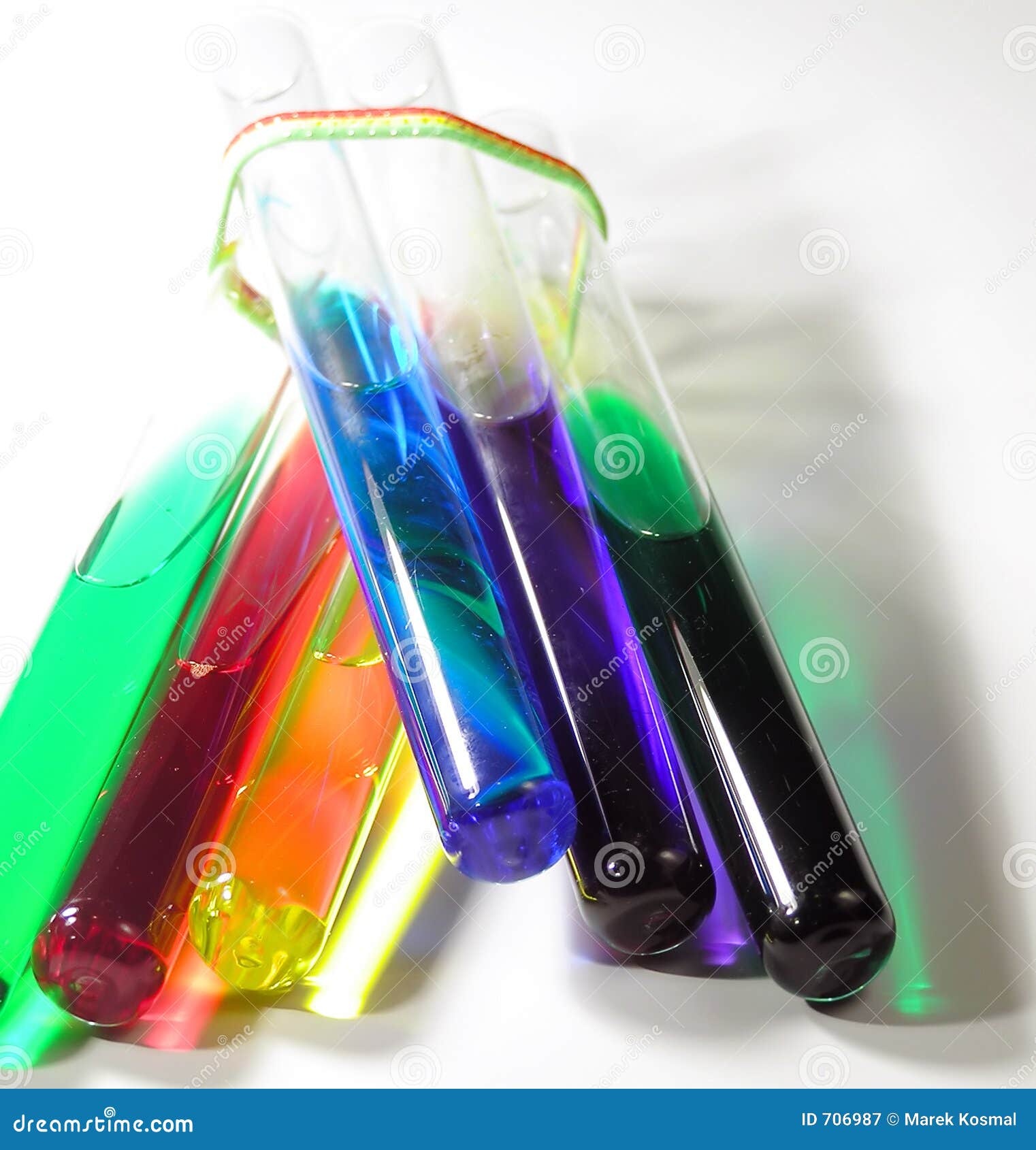 Colored liquids stock image. Image of dispersion, glass - 706987