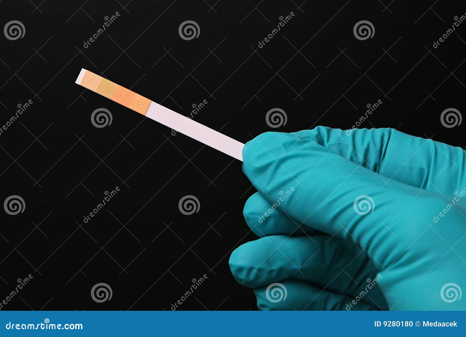 Colored Litmus Paper in Hand Stock Photo - Image of litmus, basic: 9280180