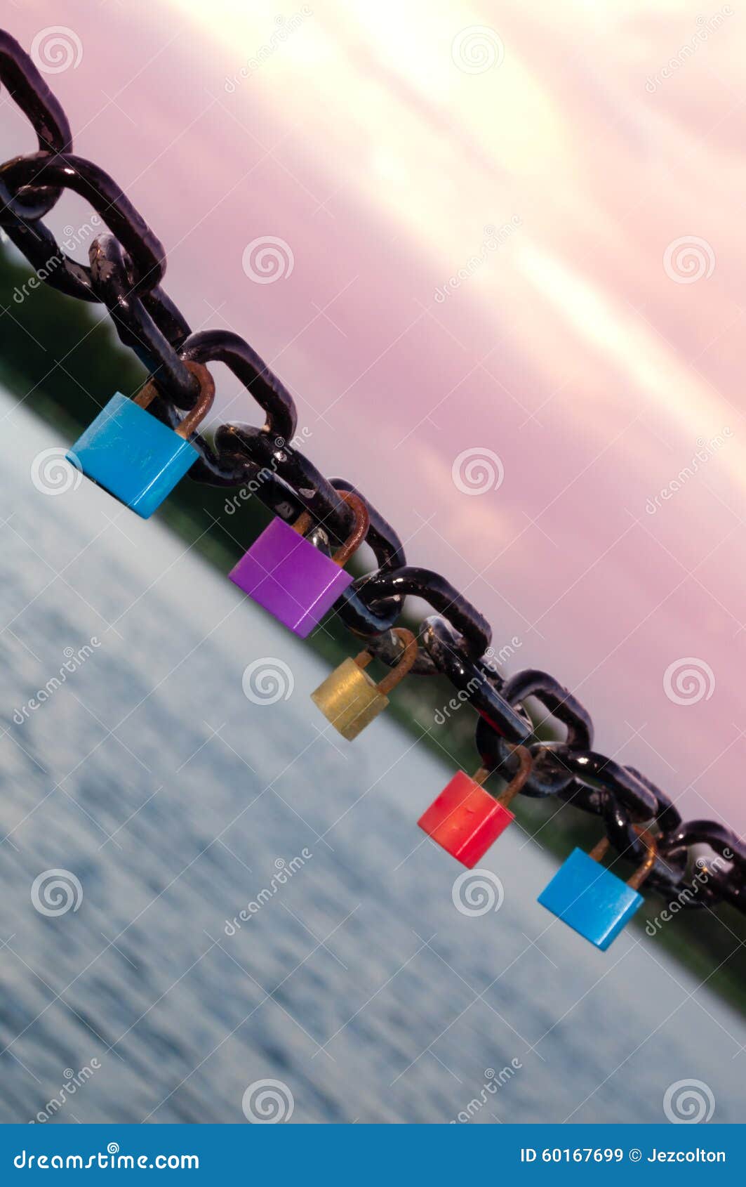 Colored Locks stock image. Image of lock, culture, locks - 60167699