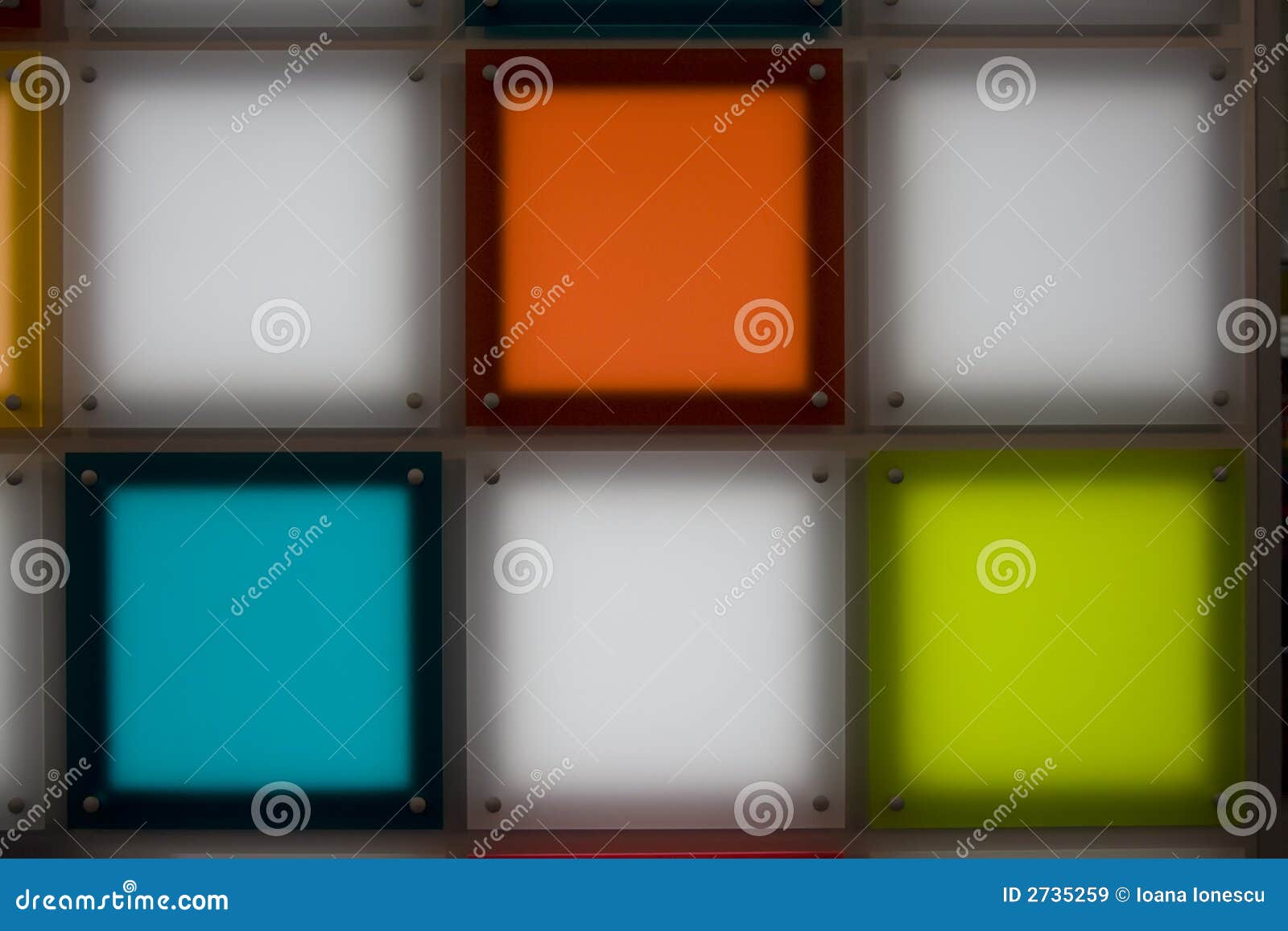 Colored Luminous Squares stock illustration. Illustration of blue - 2735259