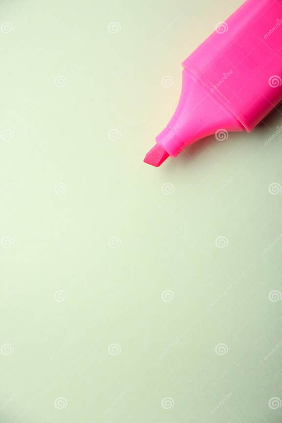 Colored Marker on Colored Background Stock Image - Image of designer ...