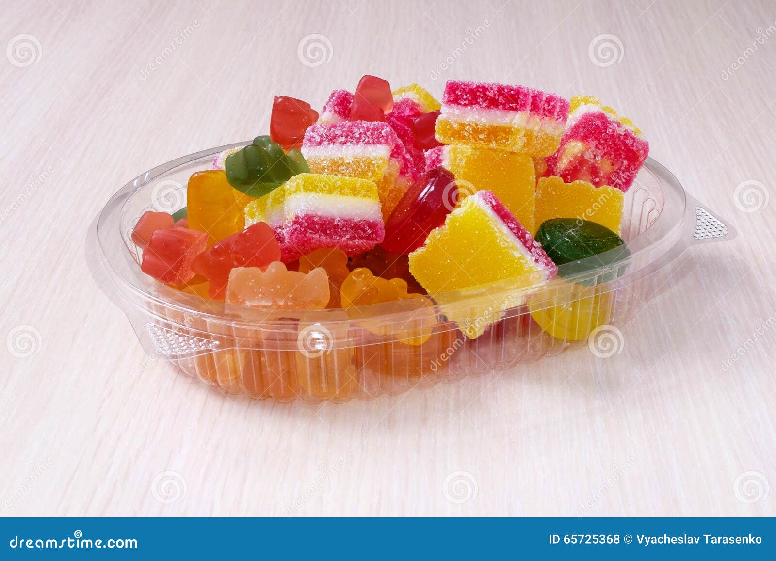 Colored marmalade stock photo. Image of unhealthy, sugar - 65725368