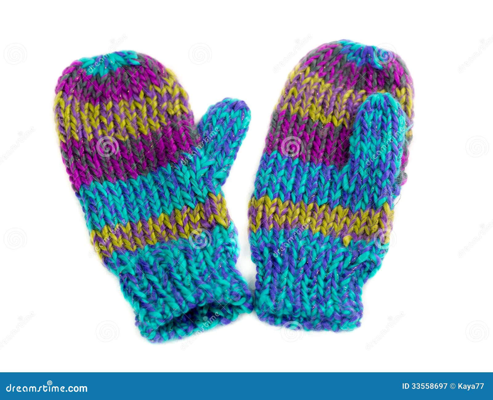 Colored mittens stock image. Image of small, personal - 33558697