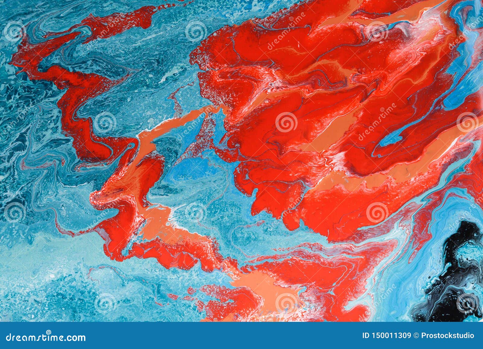 Colored mix in water stock image. Image of conceptual - 150011309