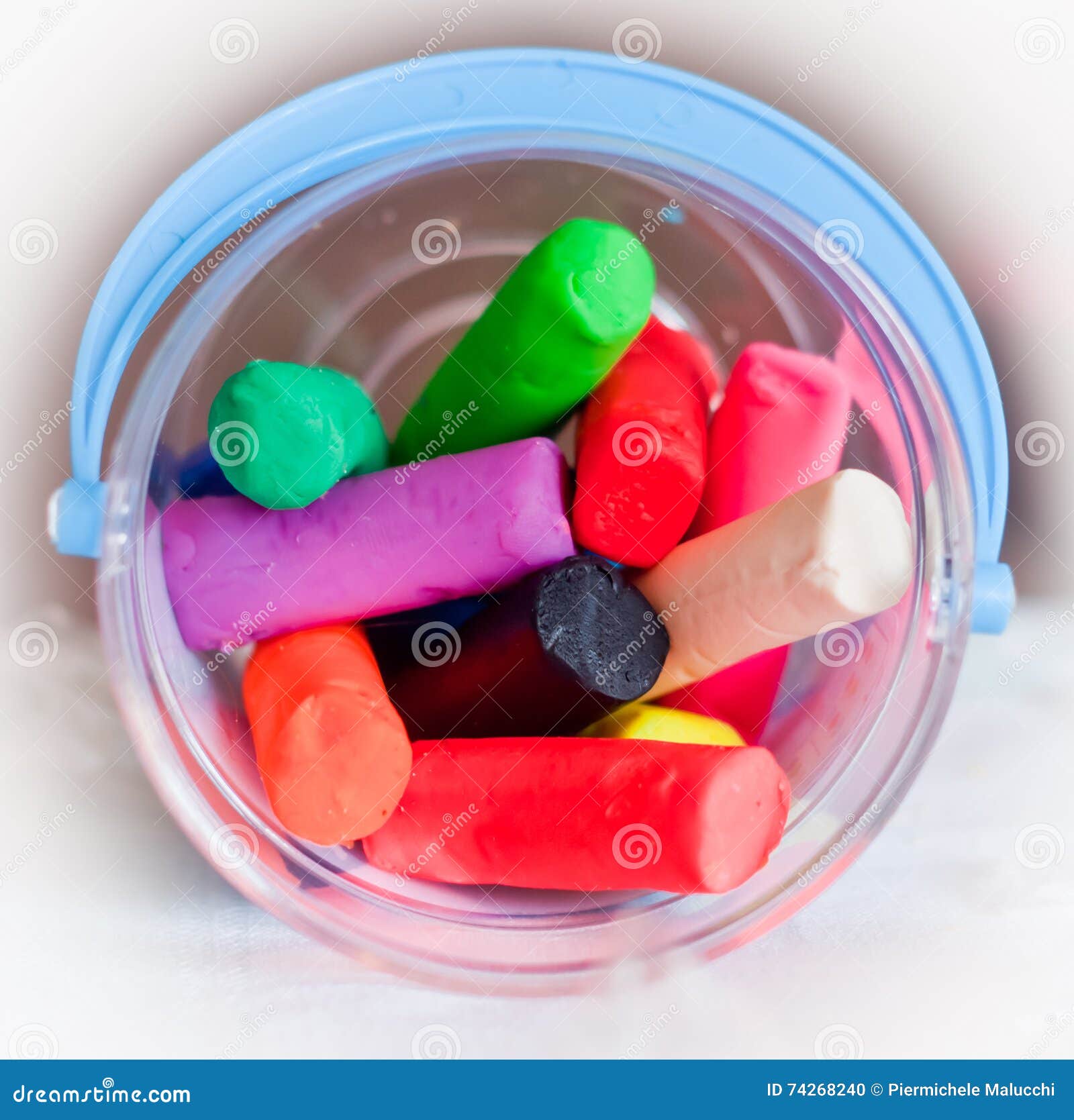 Colored modeling clay stock photo. Image of beauty, material - 74268240