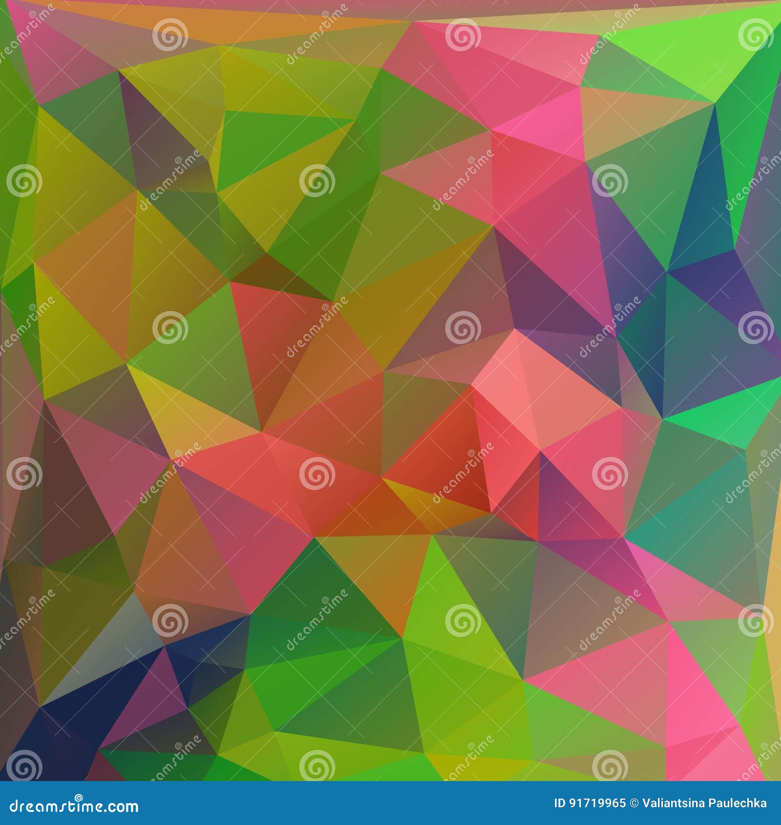 Colored Modern Polygonal Background Stock Vector - Illustration of ...