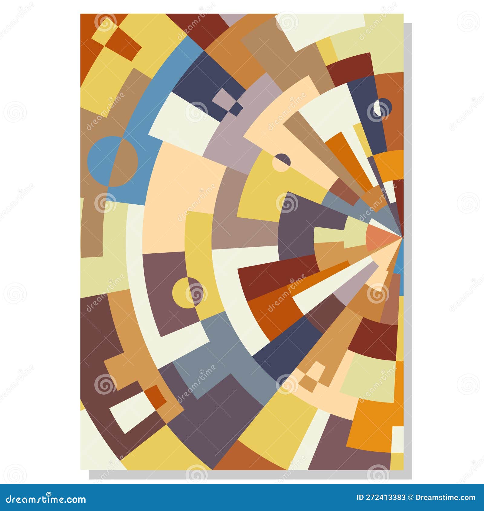 Colored Mosaic Background. A Template For Creative Ideas, Interiors ...