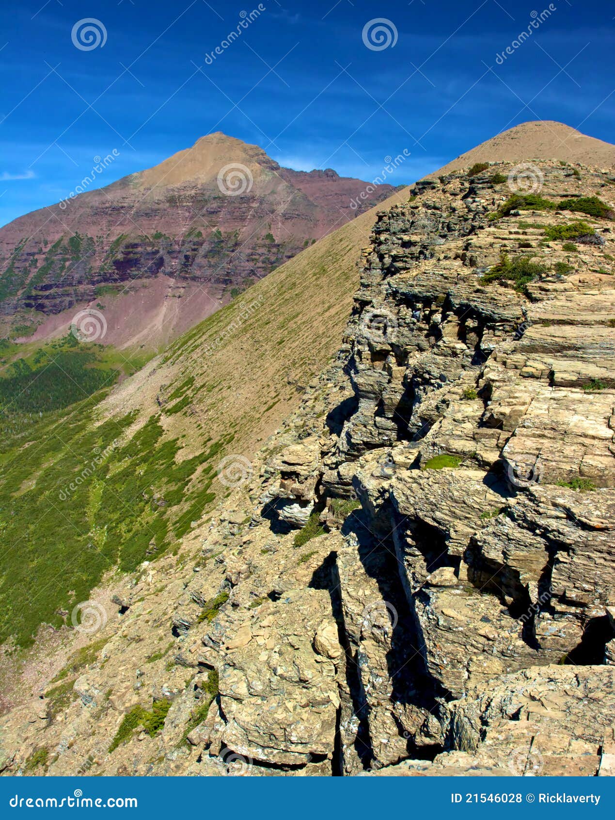 Colored Mountains stock photo. Image of montana, western - 21546028