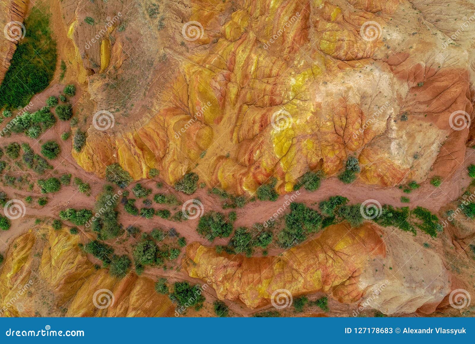 The colored mountains stock image. Image of countryside - 127178683