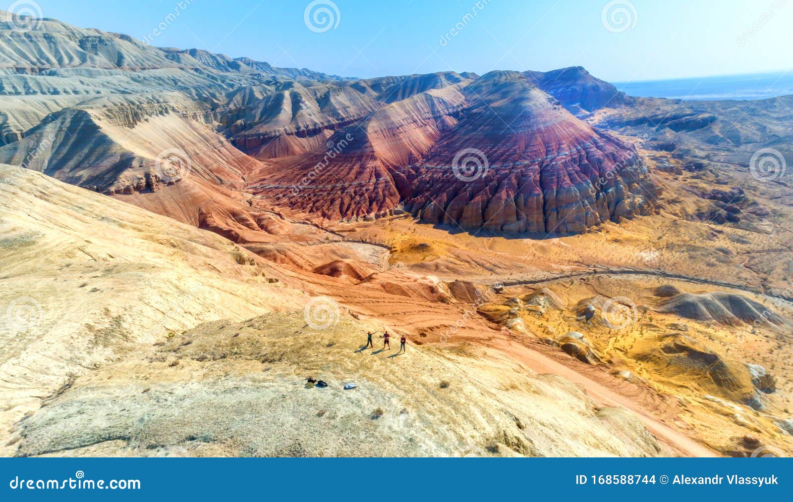Best Colored Mountains, View from Above Stock Photo - Image of hike ...