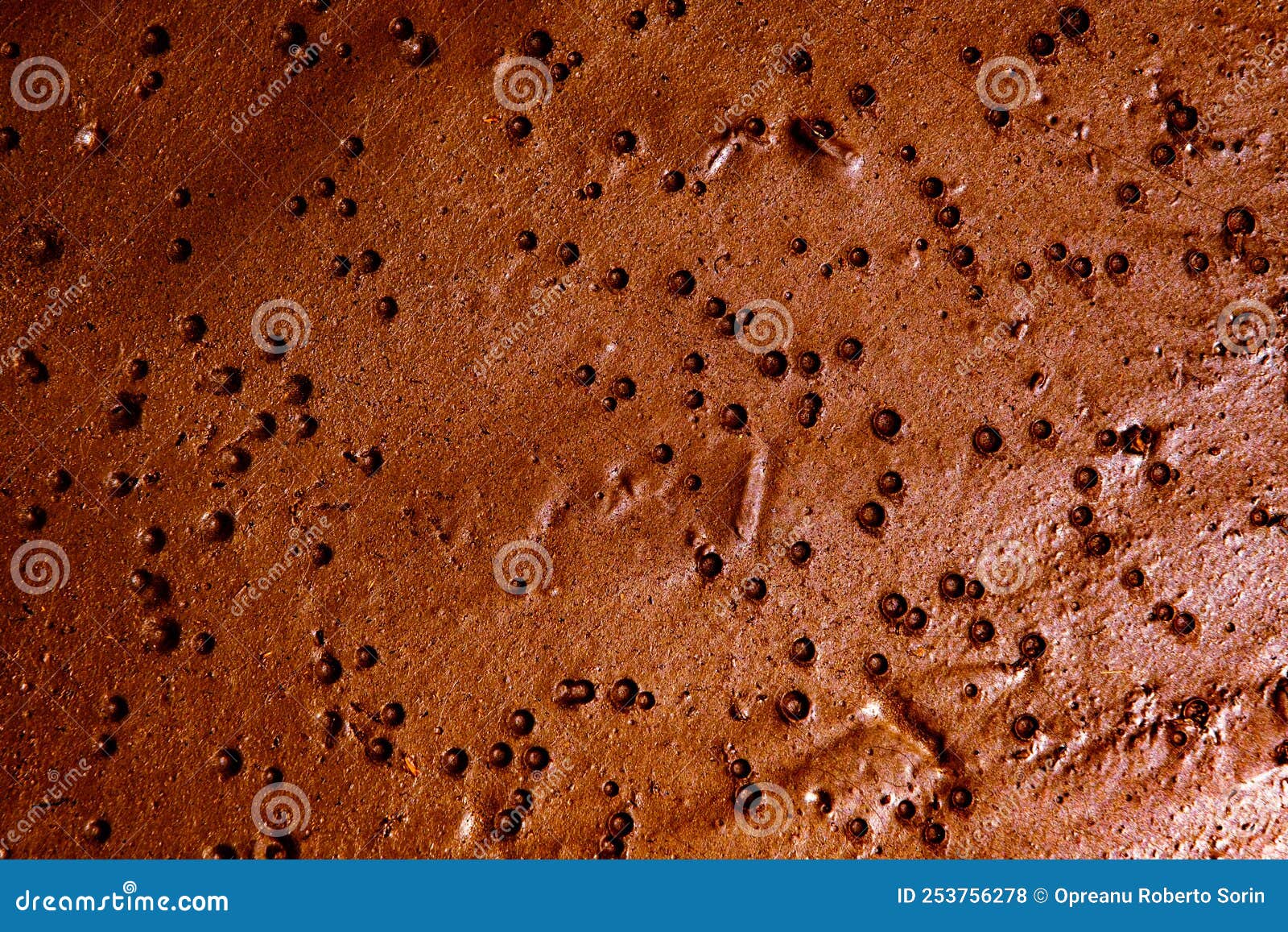 Colored mud river, stock photo. Image of flow, liquid - 253756278