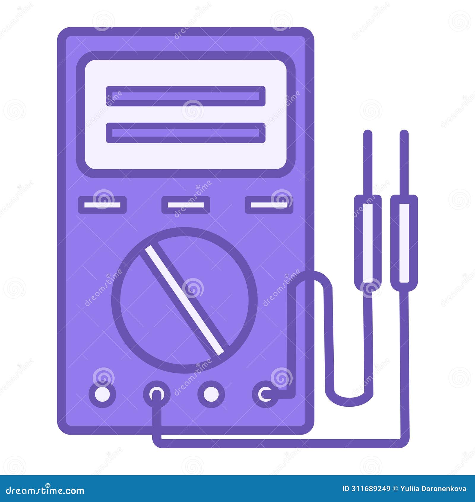 Mix Icon For Measurements, Ruler And Yardage Stock Image ...