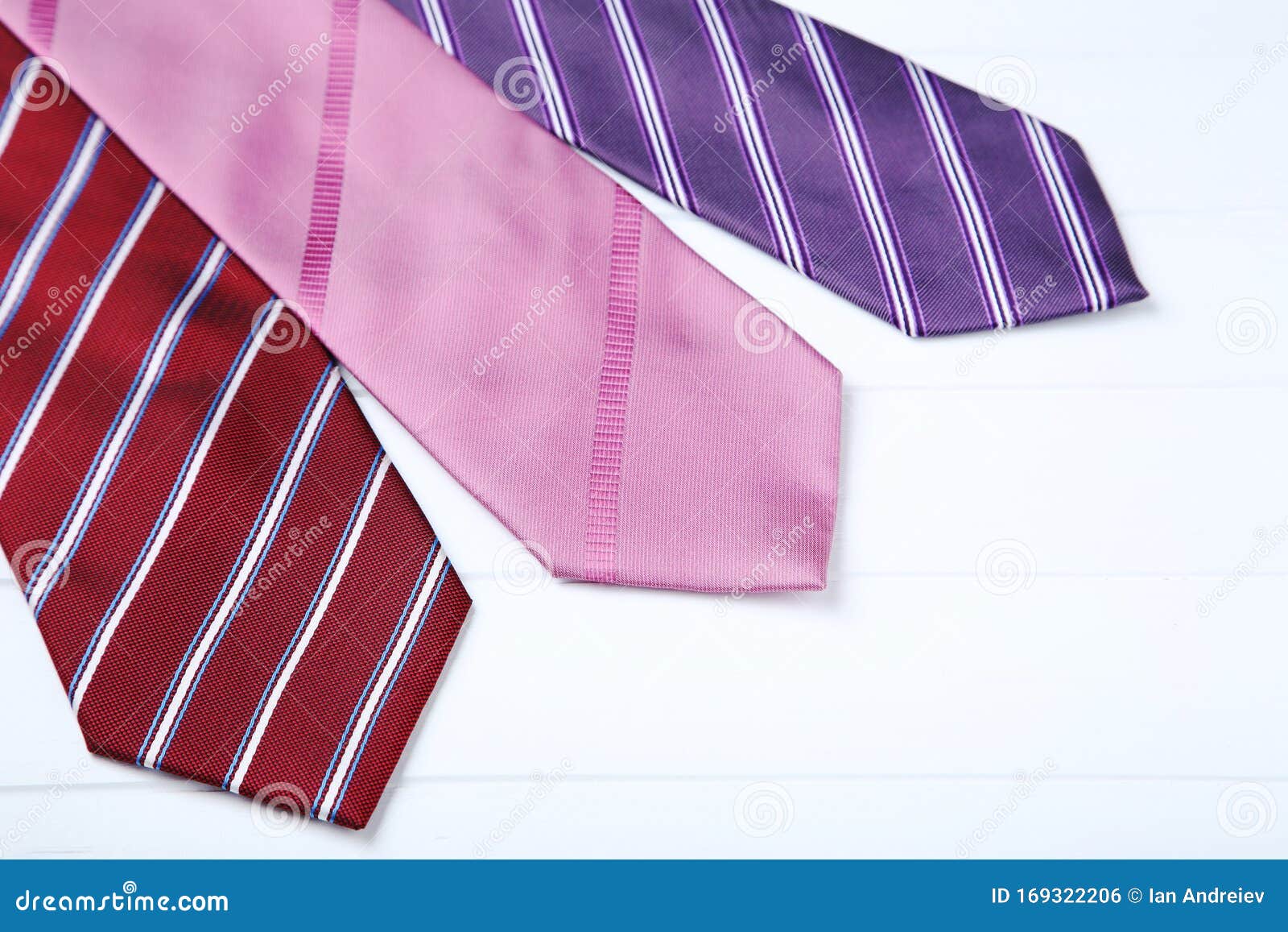 Colored neckties stock photo. Image of dress, human - 169322206