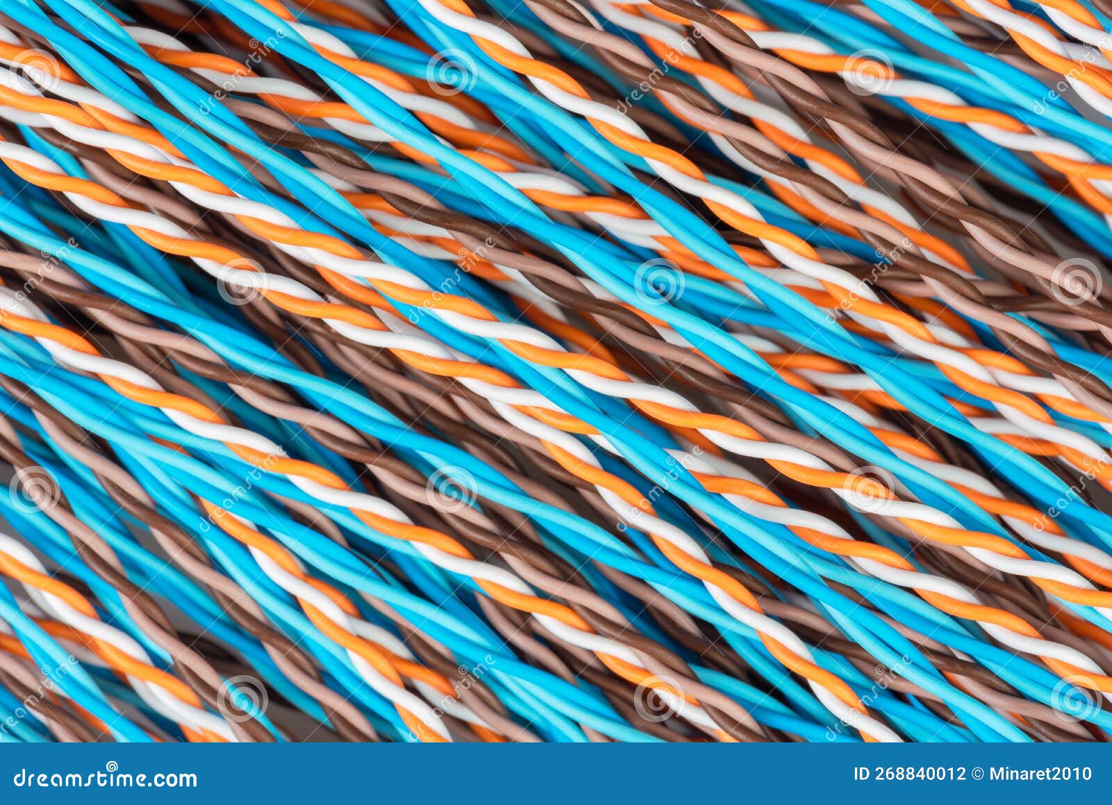Colored Network Cables Connected To Switches Royalty-Free Stock Photo ...
