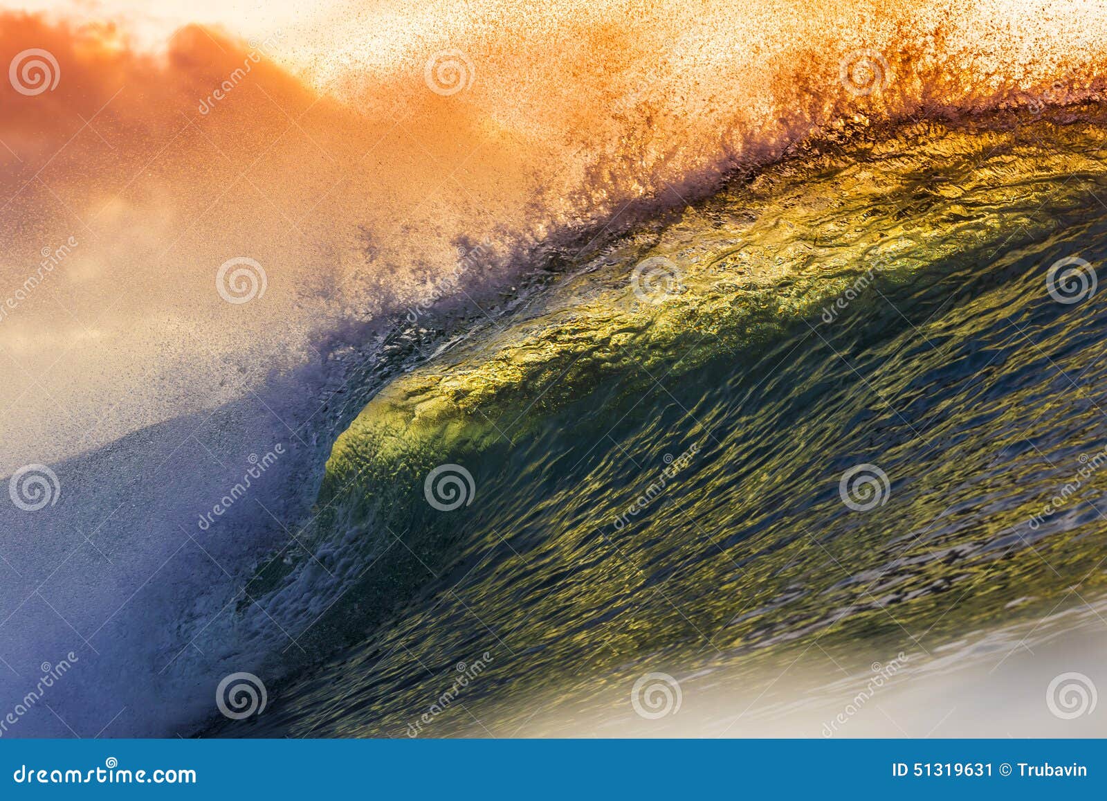 Colored Ocean Wave stock image. Image of ripple, brightly - 51319631