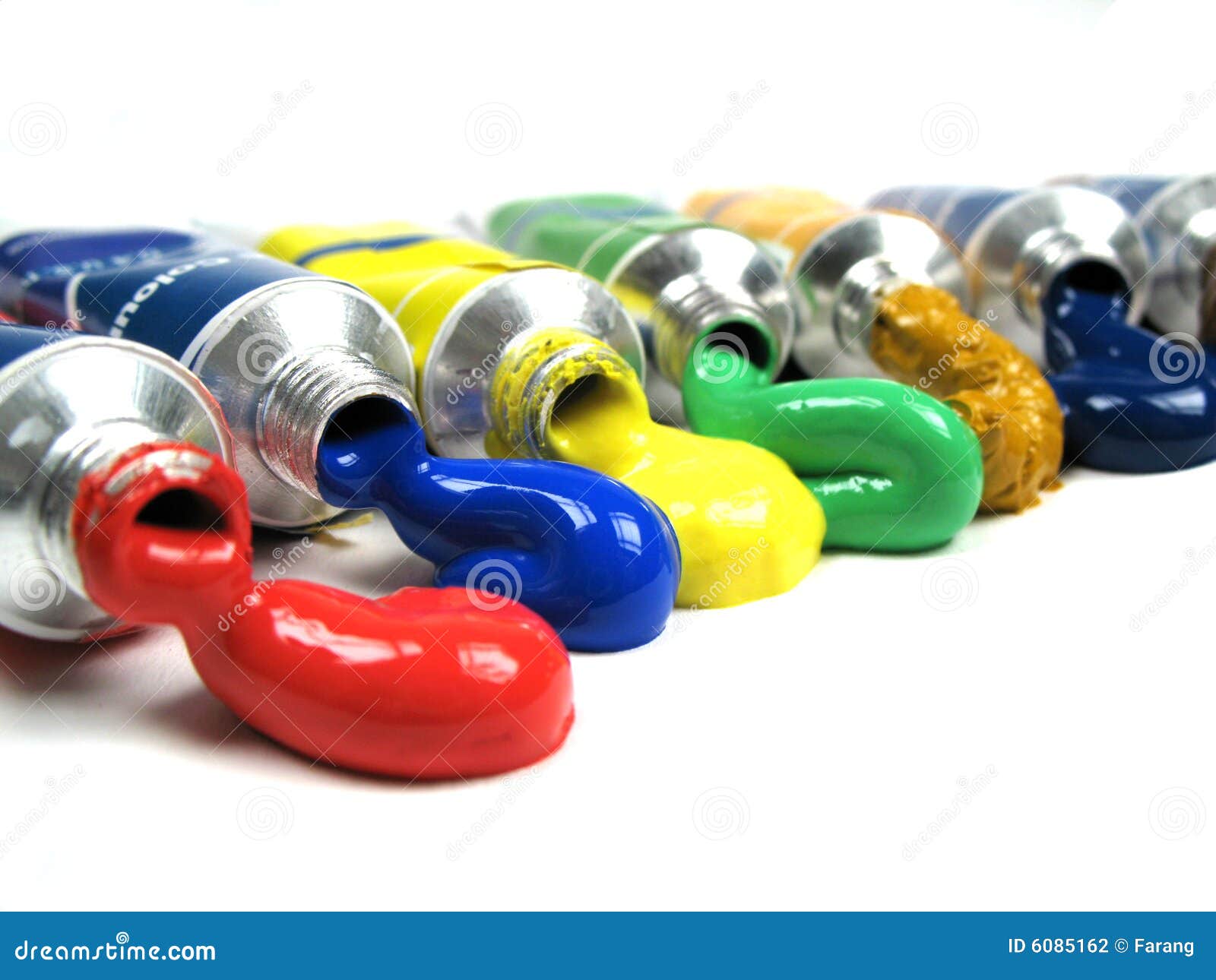 Colored paint stock photo. Image of color, abstract, brown - 6085162