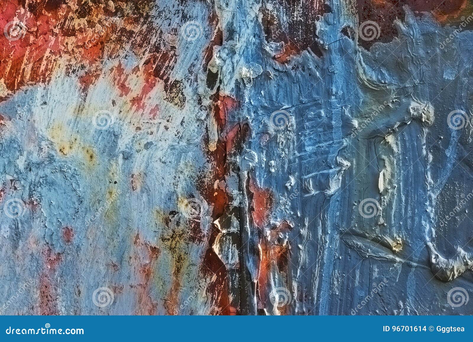 Colored Painted Metal Texture Stock Photo - Image of background, metal ...