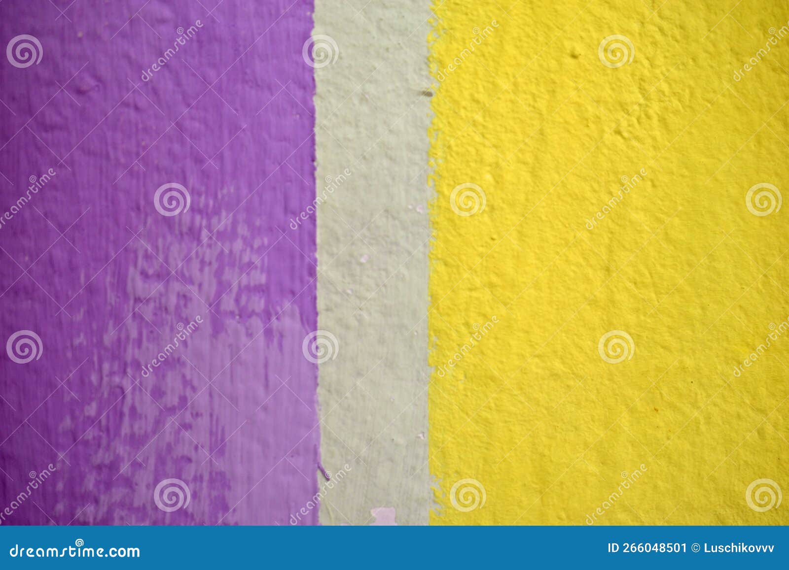 Colored Painted Wall with Stripes. Wall Art Object with Multicolored ...