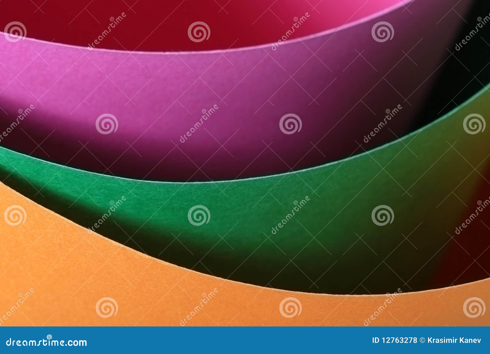 Colored paper stock photo. Image of graphic, shape, spectrum - 12763278