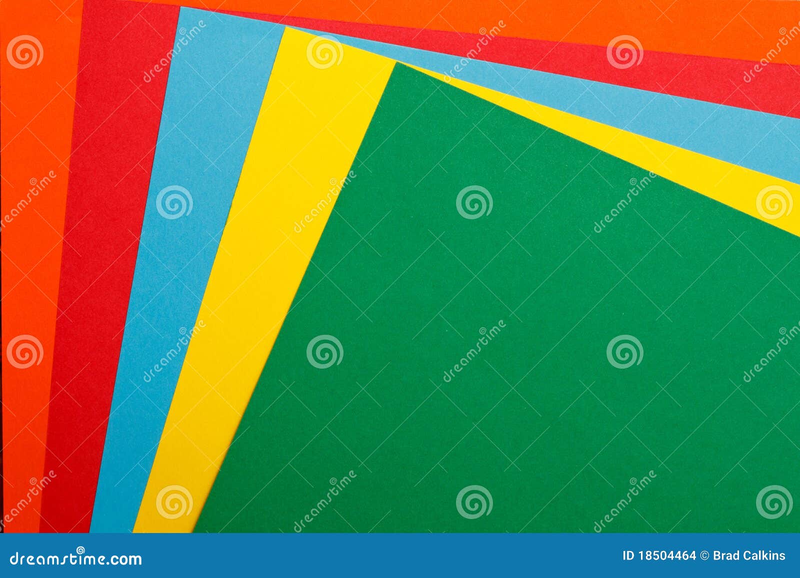 Colored paper stock photo. Image of green, fanned, bright - 18504464