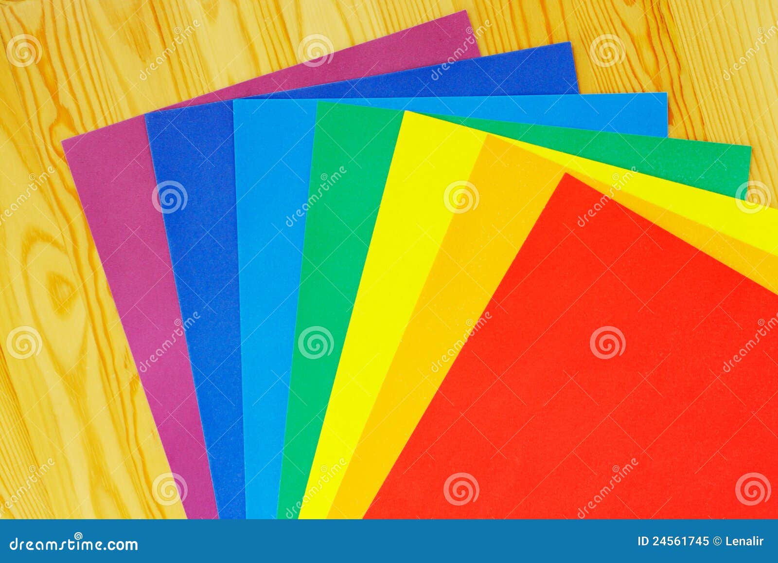 Colored paper stock image. Image of paper, sheets, orange - 24561745