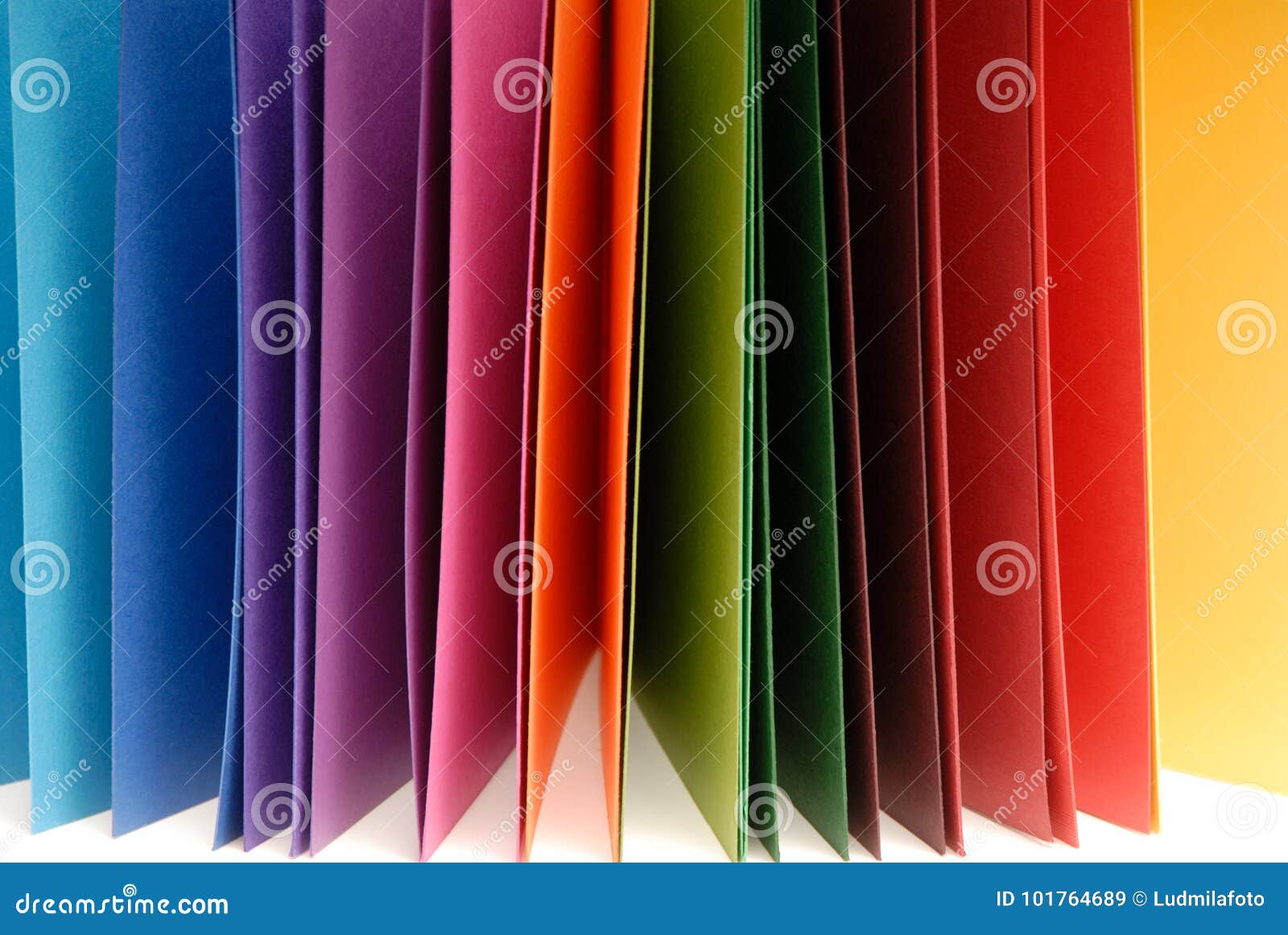 Colored paper stock image. Image of group, decorative - 101764689