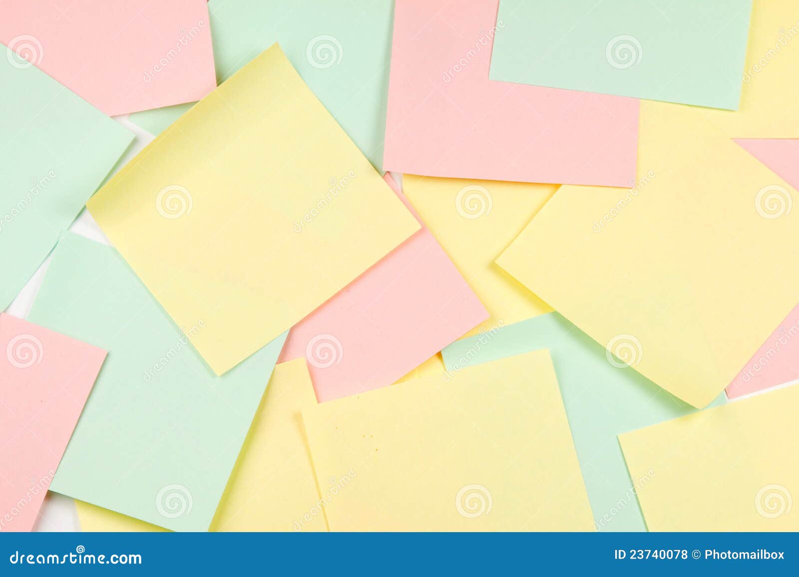 Colored paper notes stock photo. Image of label, graphic - 23740078