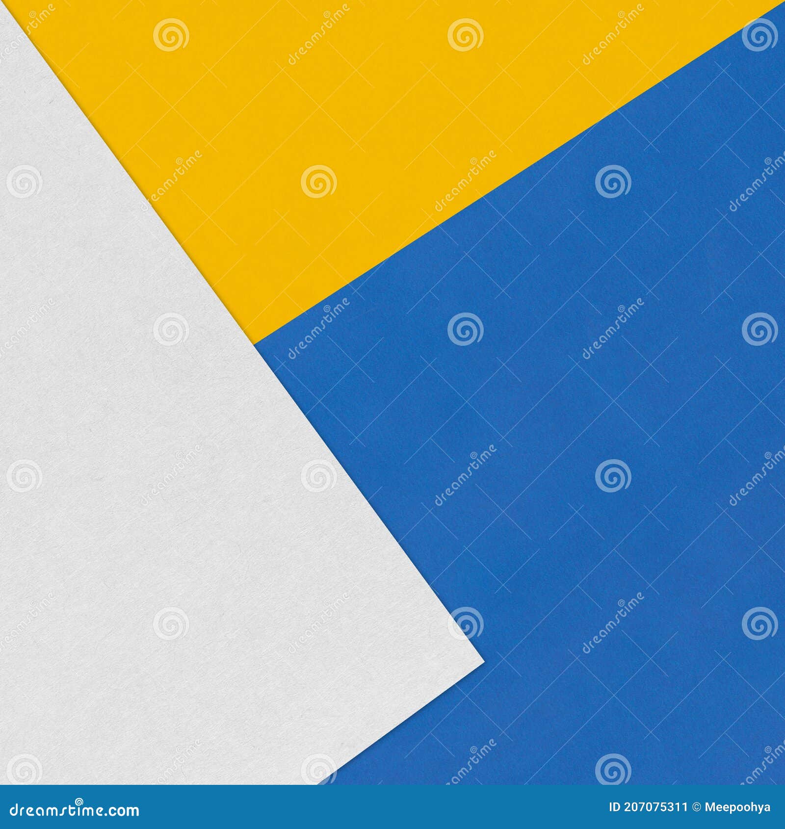 Colored Paper Overlapping Geometric Shapes Stock Image - Image of ...