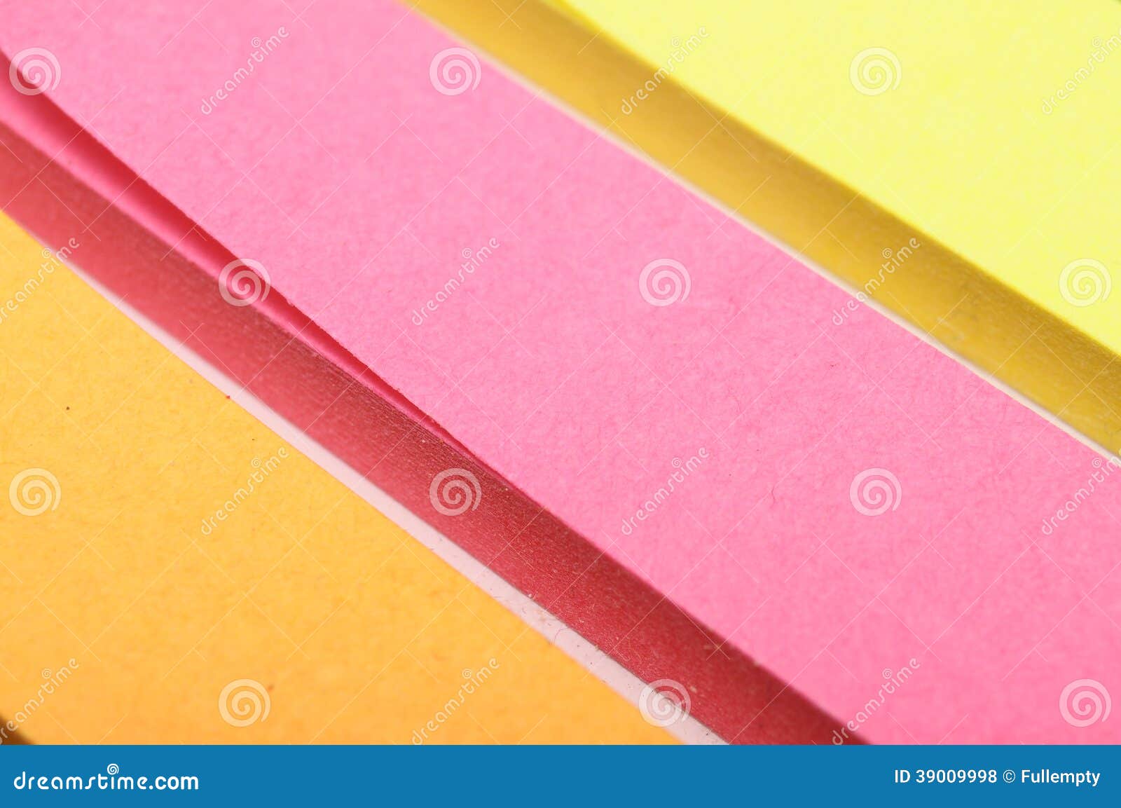 Colored paper pieces stock photo. Image of colored, note - 39009998