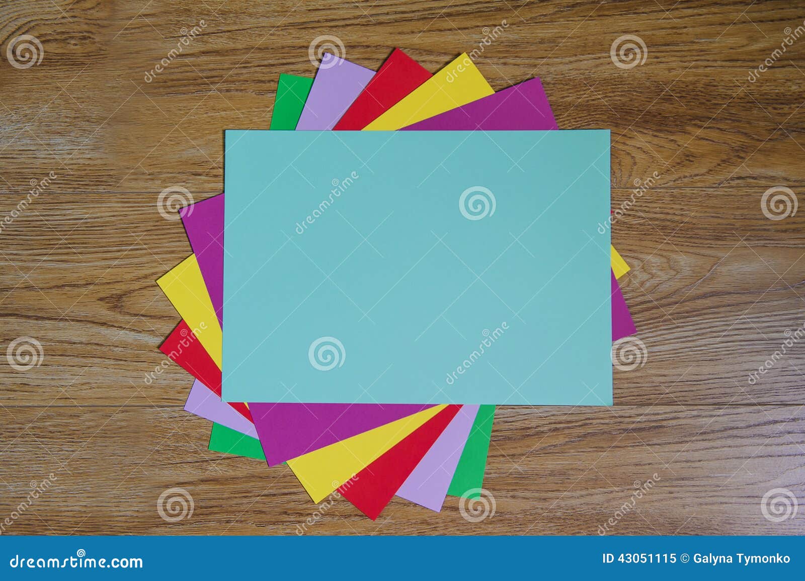 Colored paper sheets stock image. Image of abstract, graphic - 43051115