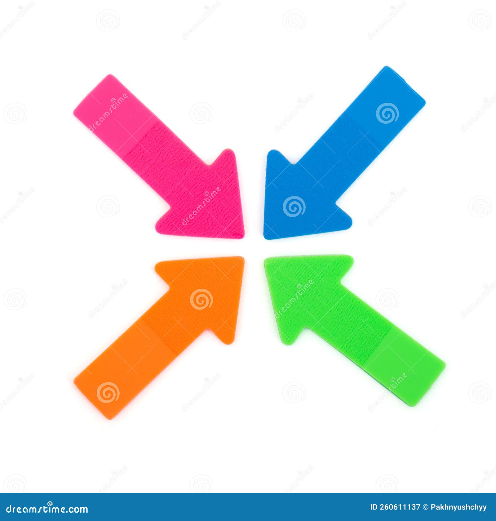 Colored paper stickers stock image. Image of paper, isolated - 260611137