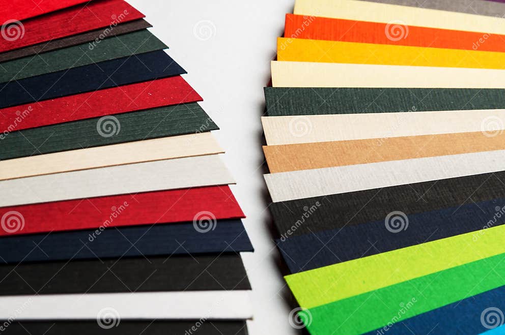 Colored paper strips. stock photo. Image of range, pattern - 24893538
