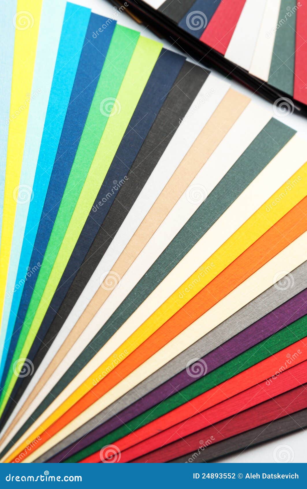 Colored paper strips. stock photo. Image of stripe, lines - 24893552