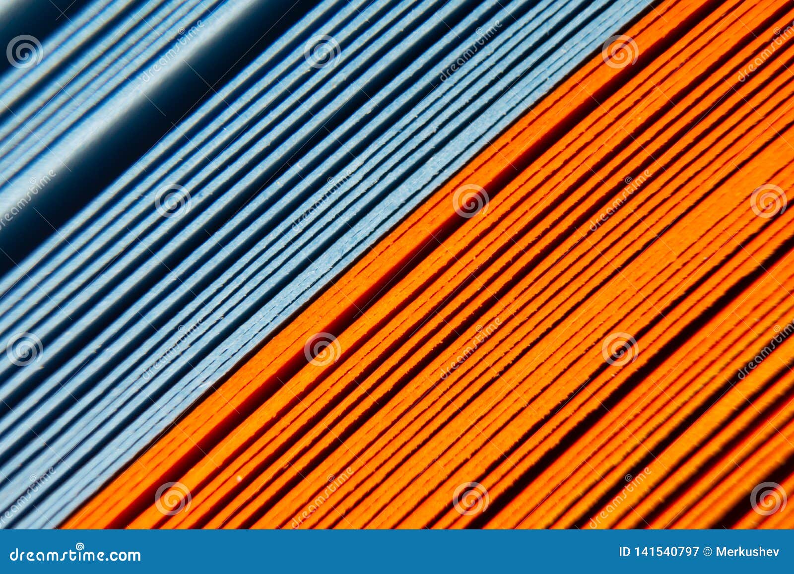 Colored Paper Strips As a Colorful Backdrop. the Colored Paper on a ...