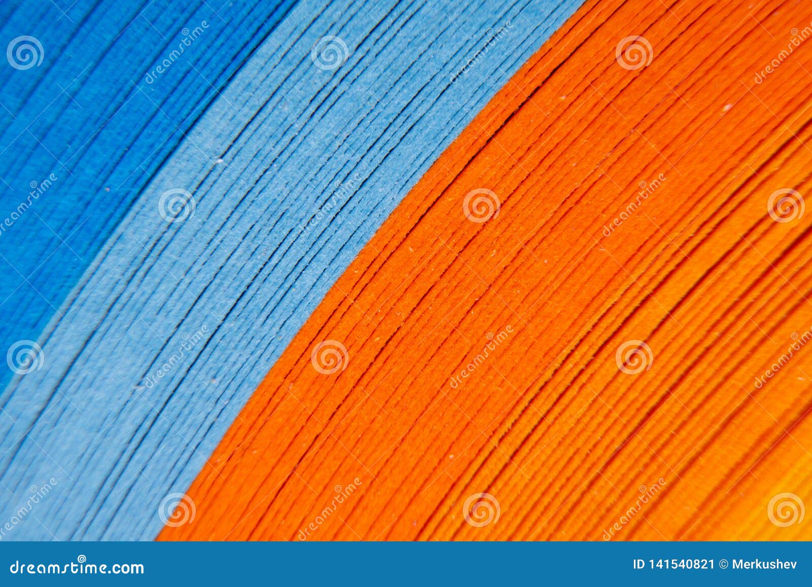 Colored Paper Strips As a Colorful Backdrop. the Colored Paper on a ...