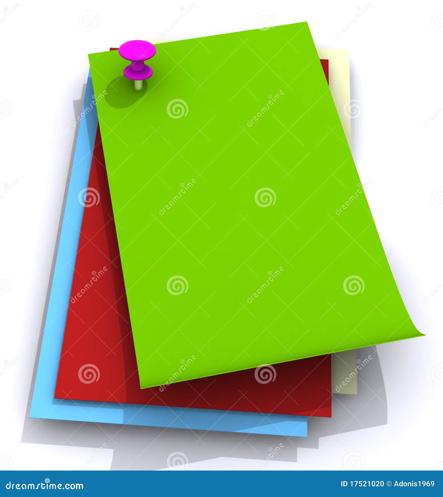 Colored papers stock illustration. Illustration of white - 17521020