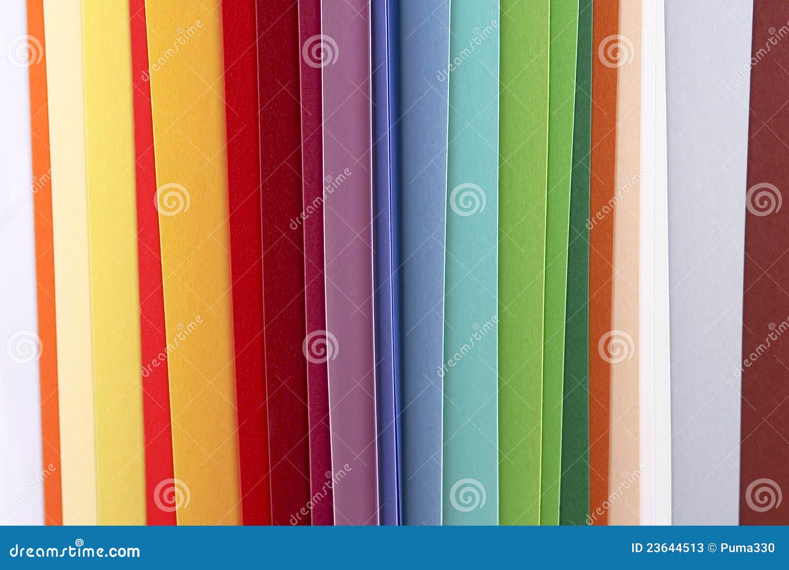 Colored papers stock image. Image of creative, fiber - 23644513