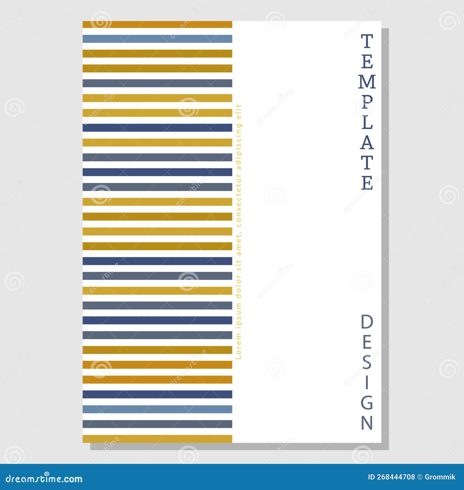 Colored Parallel Lines. the Idea for the Design of Title Pages, Covers ...