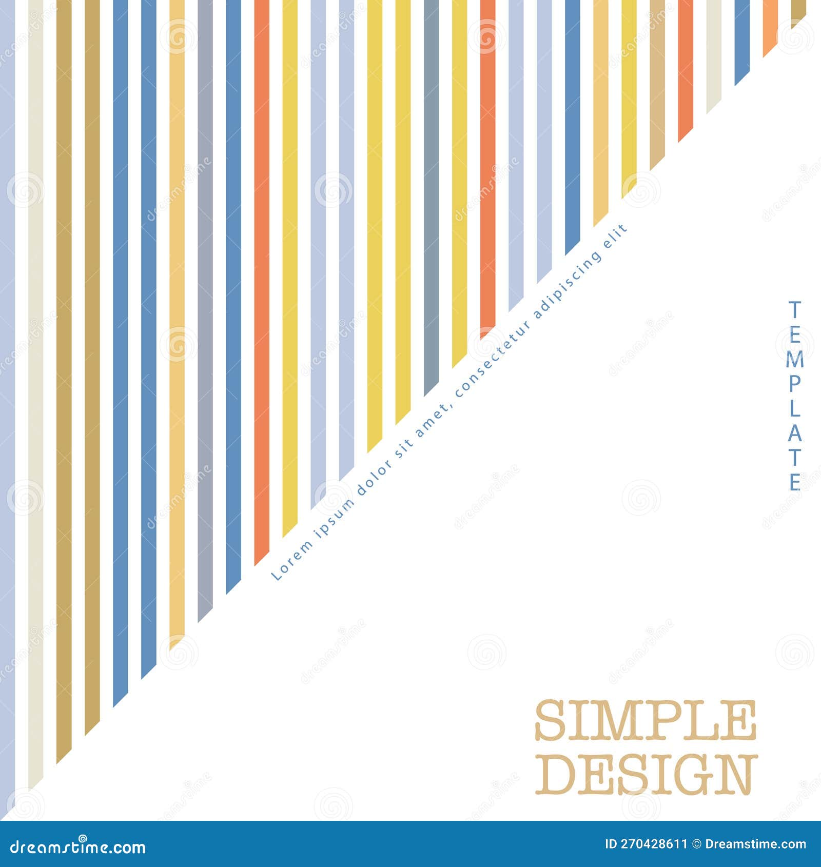Colored Parallel Lines. the Idea for the Design of Title Pages, Covers ...